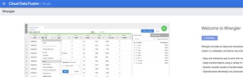 Cloud Data Fusion Wrangler Stuck On Enabling Stack Overflow