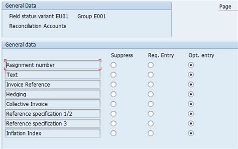 Define Field Status Variants Obc4