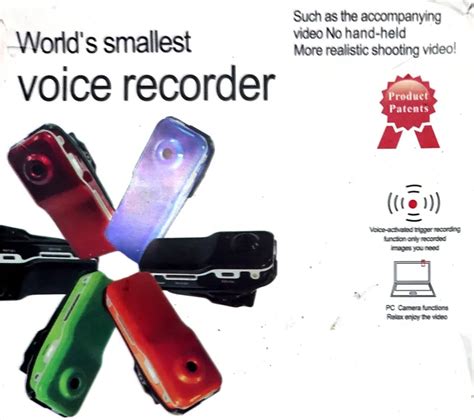 Worlds Smallest Cameravoice Recorder Lazada Ph