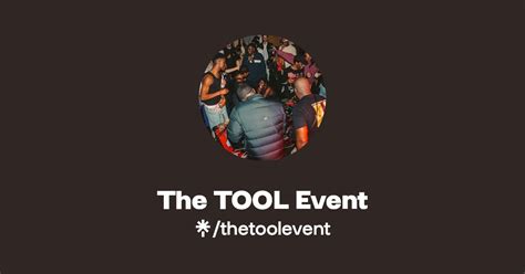The Tool Event Instagram Facebook Linktree