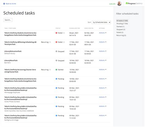 Release History For Telerik Products