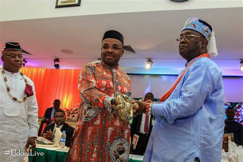 Gov Emmanuel Inaugurates Traditional Rulers Council Sues For Peace