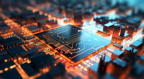 Premium Ai Image Abstract Computer Circuit Board