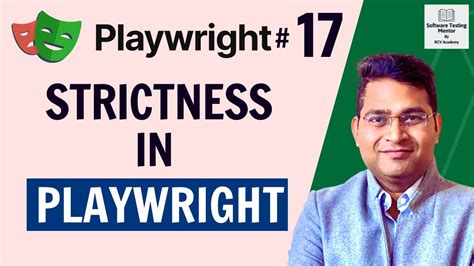 Playwright Tutorial 17 Strict Mode Violation Strictness In