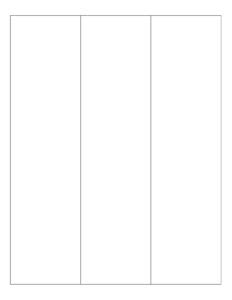 Free Printable 3 Column Chart Templates PDF Included Printables Hub
