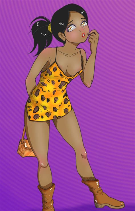Rule 34 Black Hair Boots Brown Skin Dark Skinned Female Dark Skin