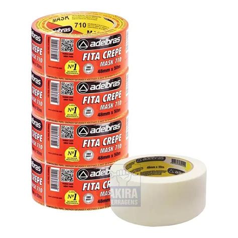 Fita Crepe Adelbras 48mm X 50m 32 Unidades