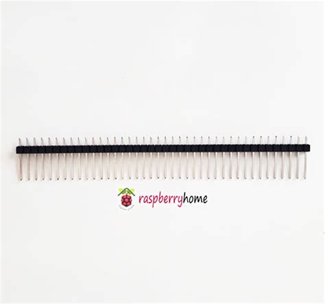 ก้างปลาแบบยาว 1x40 pin 2 54mm header pin male breakable 15 mm long pin header raspberryhome