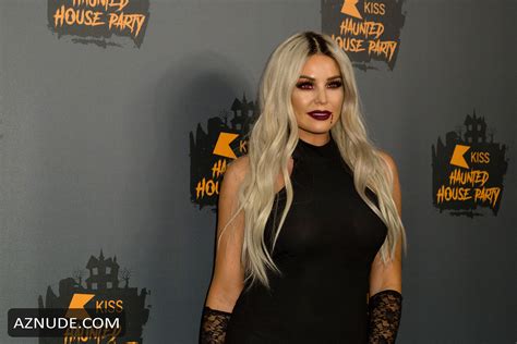 Jessica Wright Sexy At The Kiss Haunted House Party Sse Arena In London