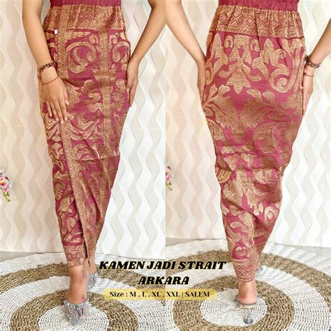 Jual KAMEN BALI JADI SONGKET BORDIR ROK BORDIR Shopee Indonesia