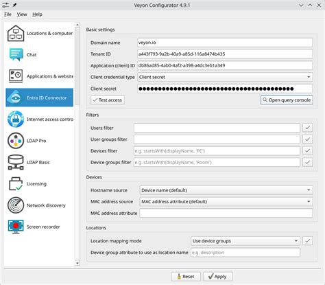 Entra Id Connector — Veyon 4 9 7 Documentation