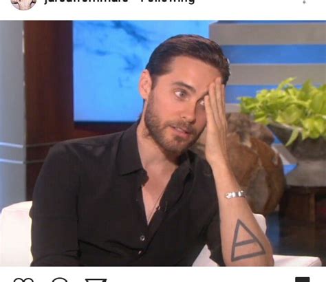 Pin By Gosha Zagorska On Jared Leto Jared Leto Jared Triangle Tattoo
