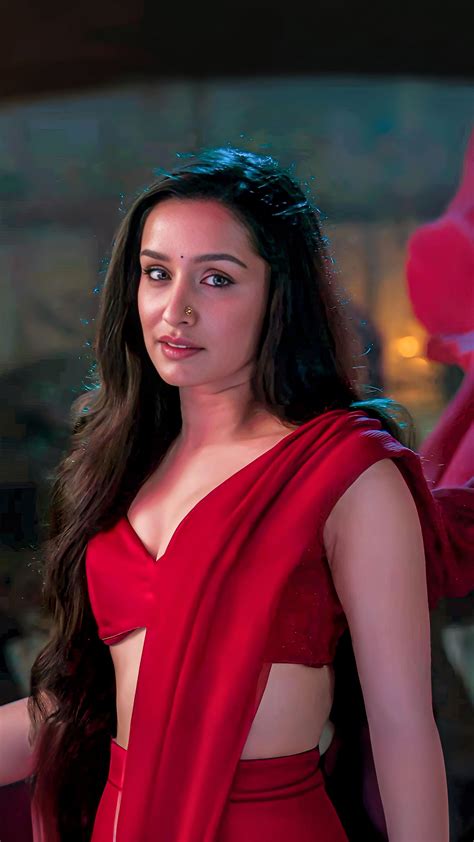 Shraddha Kapoor Shraddha Kapoor In Red Shraddha Kapoor Red Saree