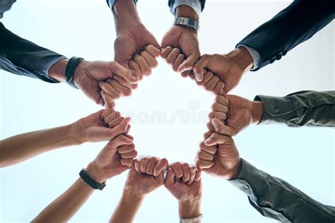 We Can Achieve Anything Together Below Shot Of A Group Of