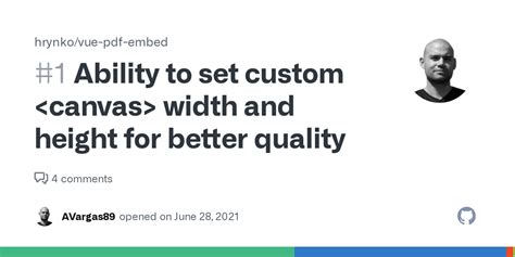 ability to set custom width and height for better quality · issue 1