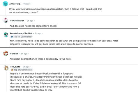 Stay At Home Mom Demands Husband Pay Her For Sex Says Its An