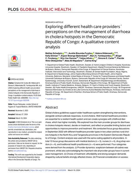 Pdf Exploring Different Health Care Providers´ Perceptions On The