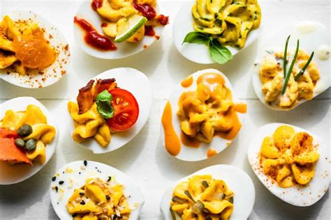 Deviled Eggs 10 Topping Variations Get Inspired Everyday