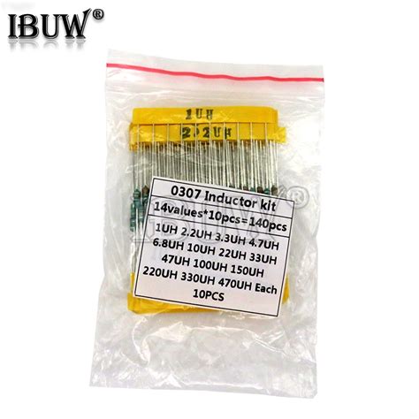 0307 1uh To 470uh Inductor 14valuesx10pcs140pcscolor Ring Inductor