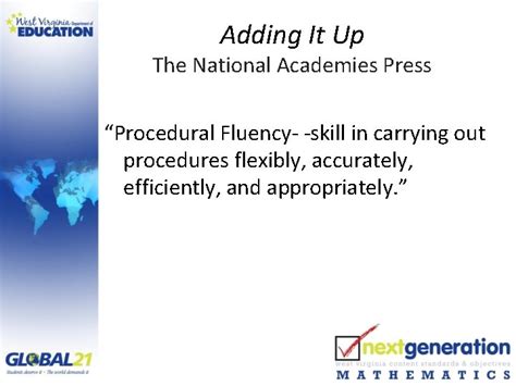 computational fluency what is computational fluency adding it