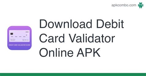 Debit Card Validator Online Apk Android App Free Download
