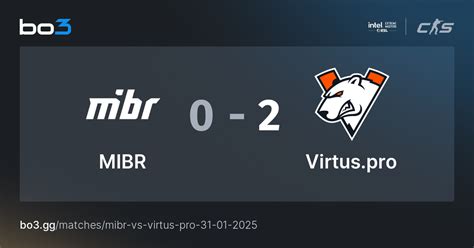 MIBR Vs Virtus Pro CS2