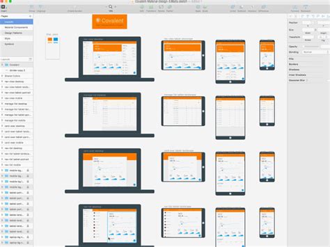 공유 재료 디자인 Ui 키트 스케치 파일 Sketch Uidownload