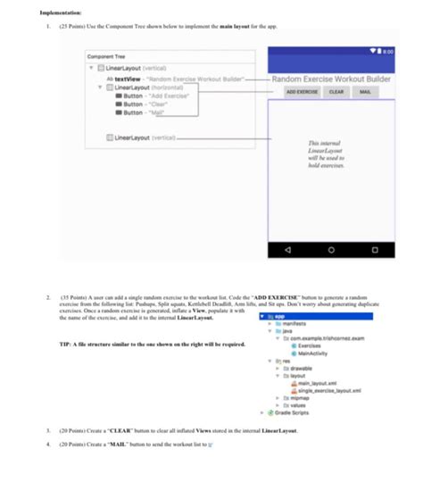 Solved Points Use The Componcnt Tree Shown Below To Chegg