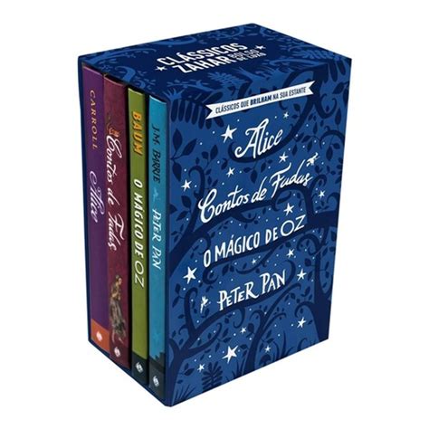 Box Clássicos Que Brilham No Escuro Alice Contos De Fadas O Mágico