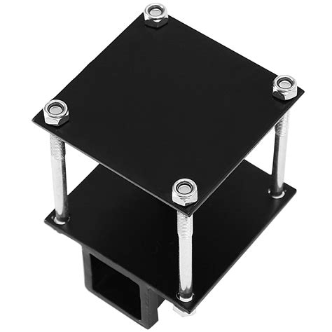 Rv Bumper Hitch Adapter 2 Receiver Trailer Square Bumper Mount Bike