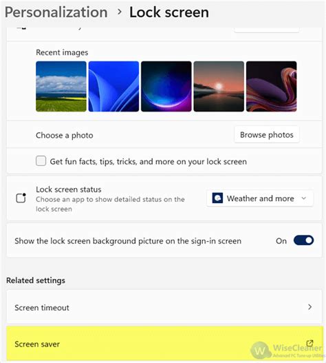 How To Disable The Screen Saver In Windows