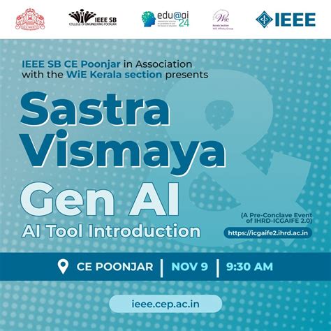 Genai Ieee Wie Sastravismaya Ieee Sb Ce Poonjar