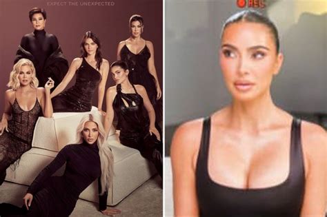Kim Kardashian Busts Out Of Skintight Black Tank Top In New Behind The