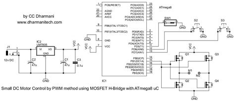 Control Pwm Para Motor Usando Atmega8 Automatismos Mar Del Plata