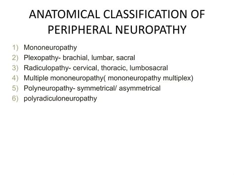 Approach To Polyneuropathy Pptx