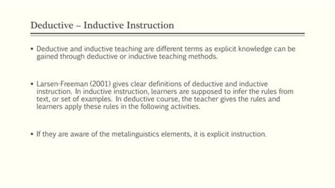 Explicit And Implicit Grammar Teaching Ppt