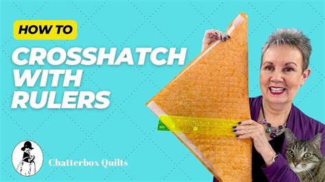 How To Crosshatch With Rulers YouTube