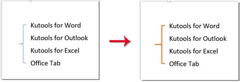 How To Bracket Over Multiple Lines Of Text In Word Document