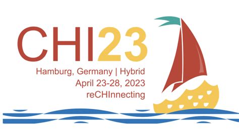 Acm Chi 2023 In Hamburg Fachbereich Informatik Universität Hamburg