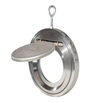 Ansi 150 Stainless Steel 316 Wafer Type Single Door Check Valve For