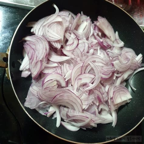 백종원 만능 양파볶음 만들기 양파 카라멜라이징 팁