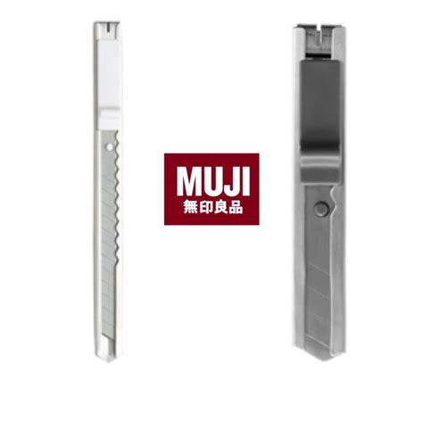 [muji💯] คัตเตอร์ ️ รุ่น Mini 7 Cm รุ่น 13 Cm ใบมีด 10pcs🗡 Shopee Thailand