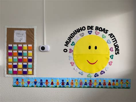 Mural O Mundinho De Boas Atitudes Artofit