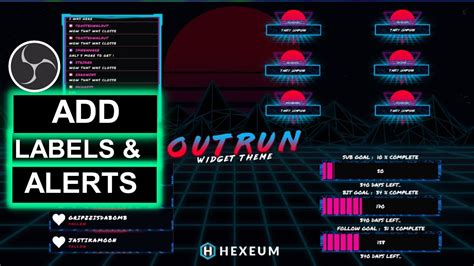 OBS Studio How To Add Stream Labels Alerts Add Donation Recent