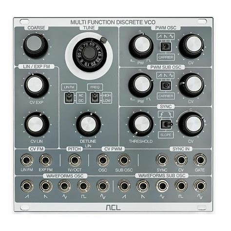 ACL Multi Function Discrete VCO Module Reverb