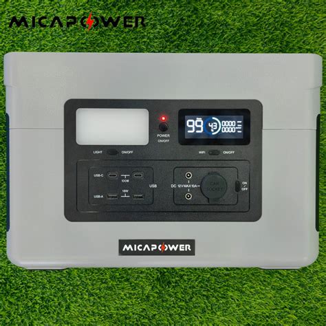 Mica 1000w Lifepo4 Lithium Battery Portable Power Station Oem Odm