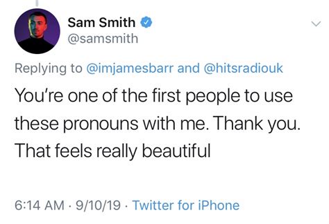 Sam Smith Considered Getting A Sex Change Identifies As Non Binary Wants To Be Referred To As