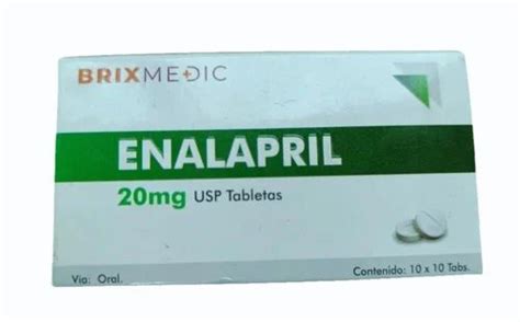 Enalapril 20 Mg At ₹ 80strip Enalaprilat Tablet In New Delhi Id