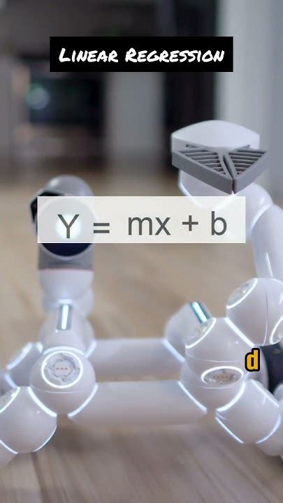 Linear Regression Ai Technology Datascience Robot Ml