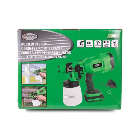 Hofftech Accu Verfspuit V Mah Cheap